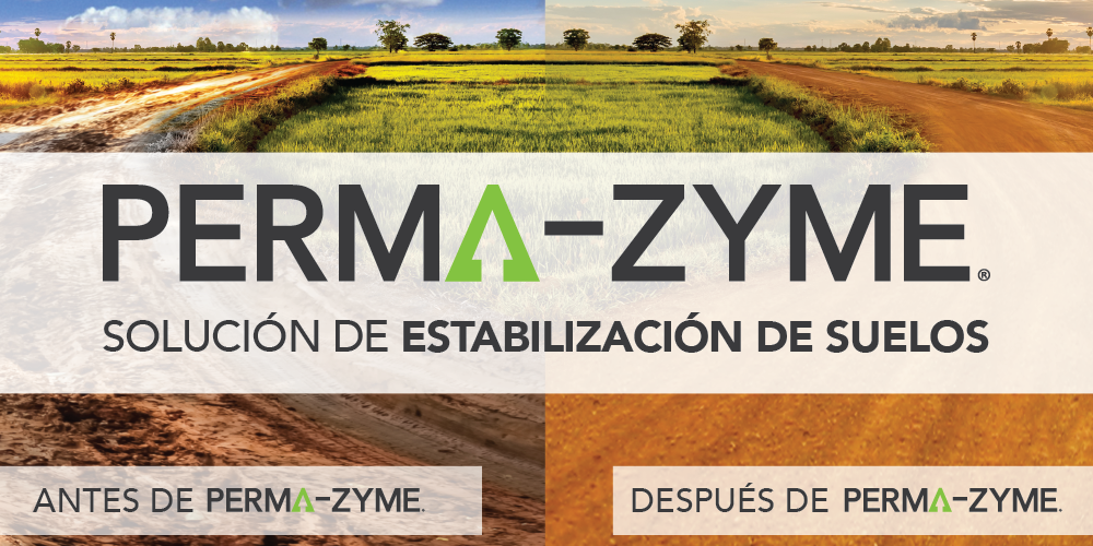 Perma-Zyme: Solución para estabilizar caminos de tierra y pavimentados